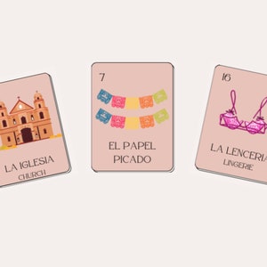 Wedding Loteria for 10 Players | Bachelorette Party Games | Loteria ...