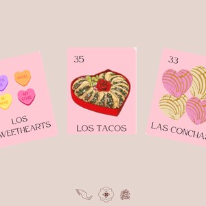 Galentines Loteria | Valentines Day Loteria | Loteria Mexicana ...