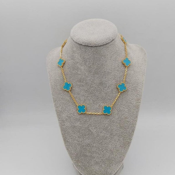 Turquoise Clover - Etsy