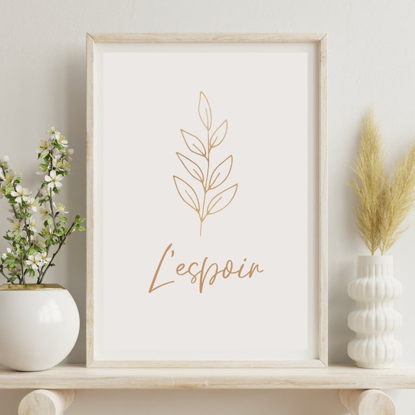 French Word Art - Etsy