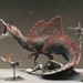 Spinosaurus 4inch Base D&D Pathfinder Fantasy 3D Printed Resin Lord of ...