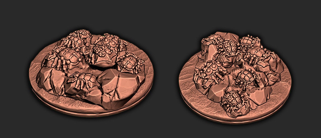 D&D Beetle Swarm 3D Printed Pathfinder RPG - Etsy