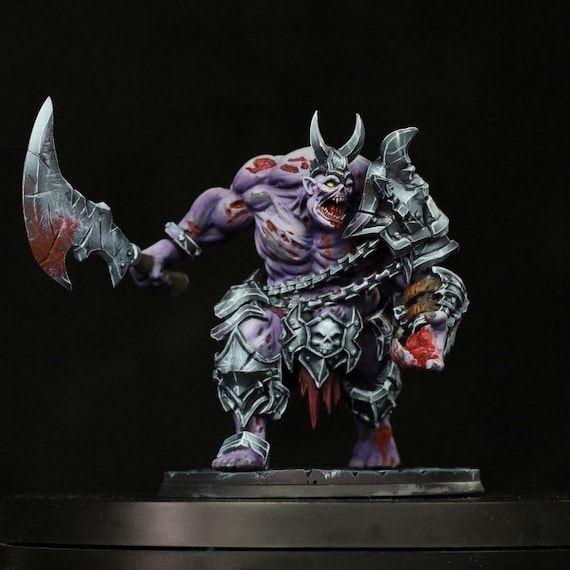 Reanimated Troll 75mm Base D&D Pathfinder Fantasy 3D Printed - Etsy