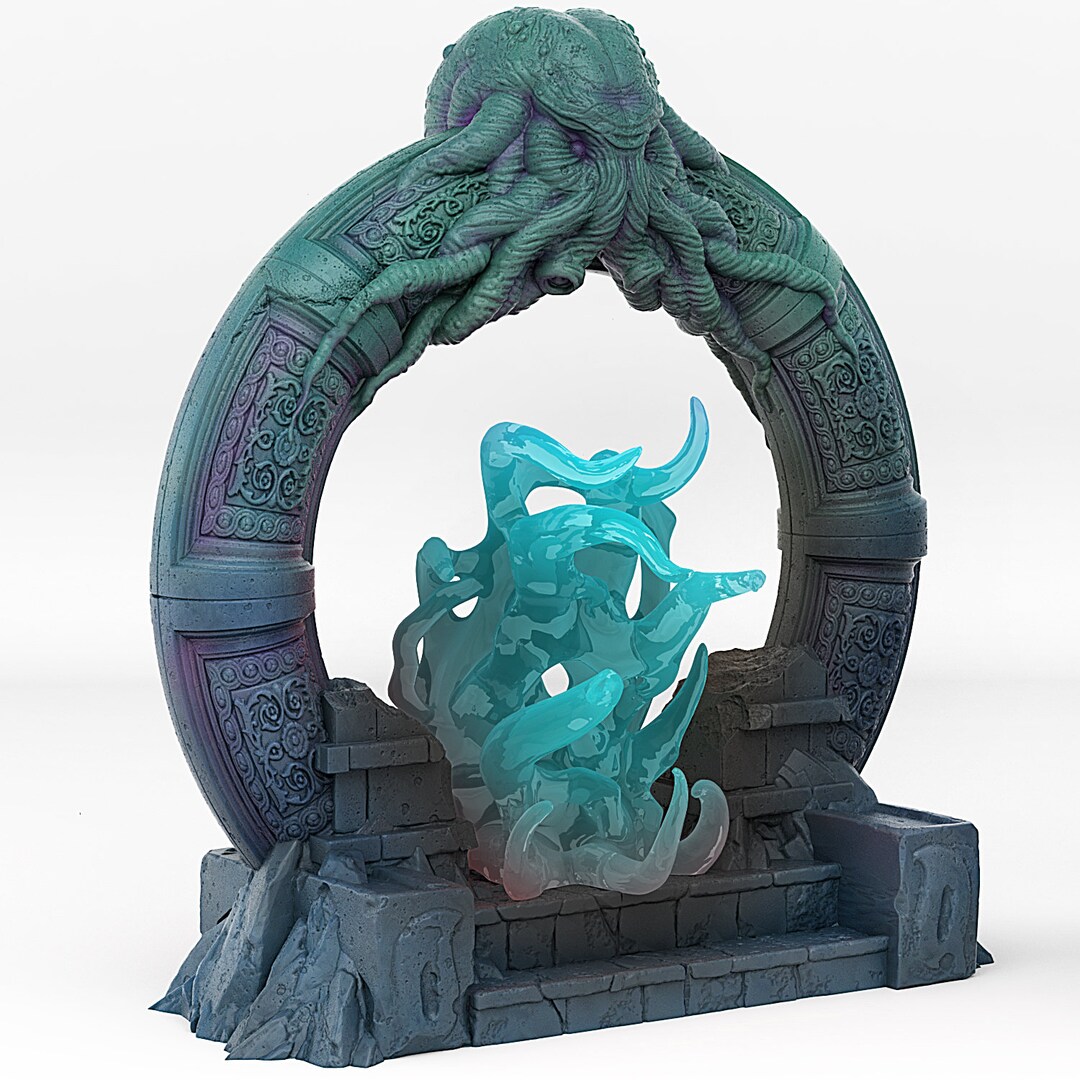 Cthulhu Portal With Effect Terrain Scatter Scenery Props D&D - Etsy