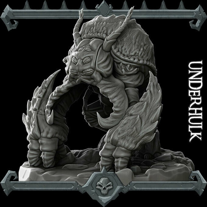 Umberhulk / Underhulk D&D Pathfinder Tabletop 3d Printed - Etsy