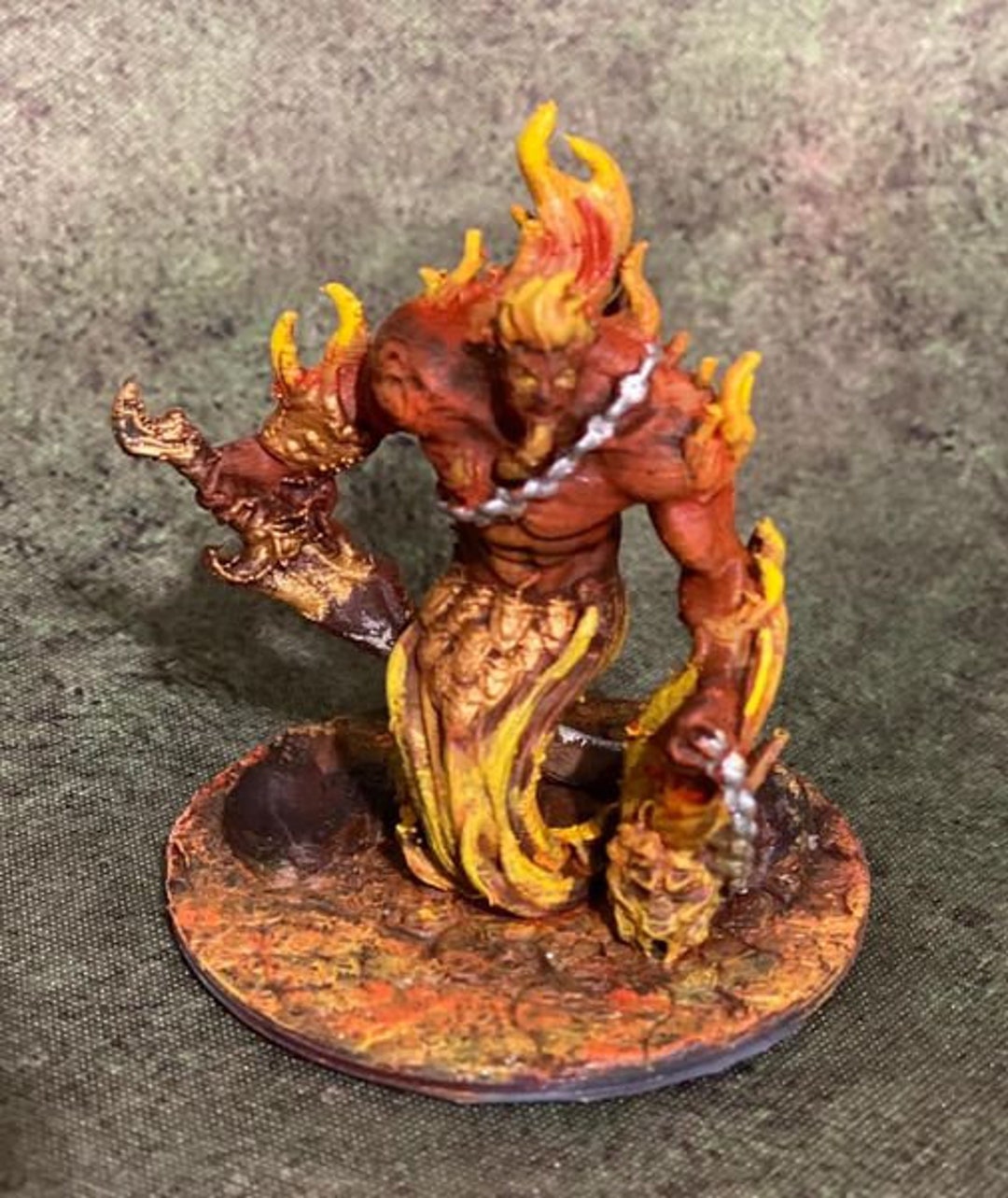 D&D Efreet 3D Printed - Etsy