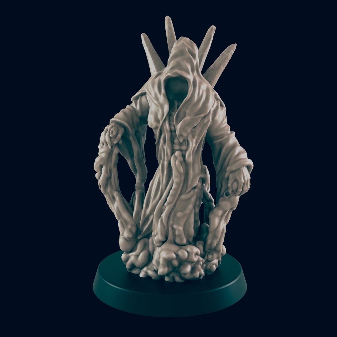 Wraith D&D Pathfinder Tabletop 3d Printed Miniature Resin or PLA - Etsy