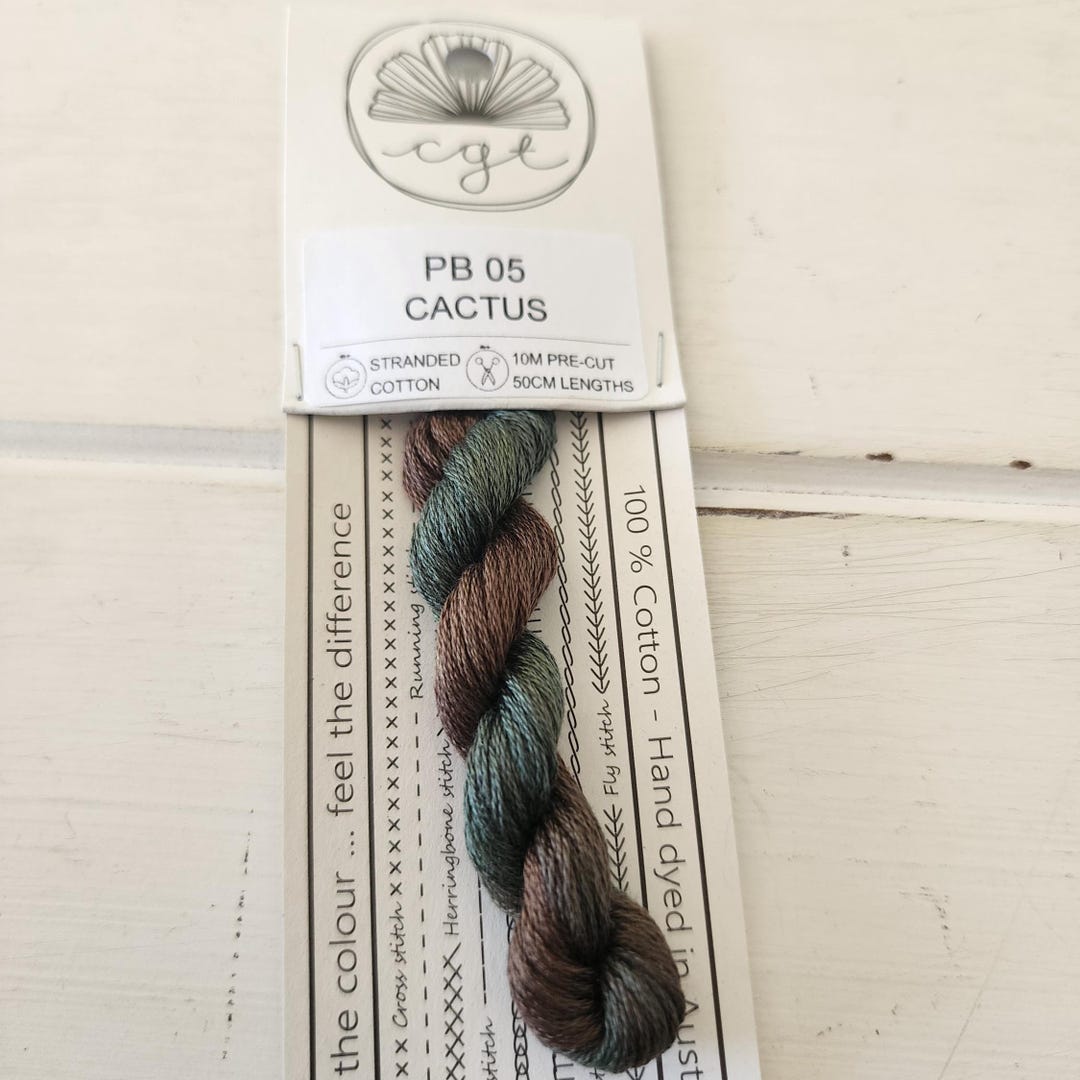 Cactus - Cottage Garden Thread 10m Pre Cut 50cm Lengths - Etsy