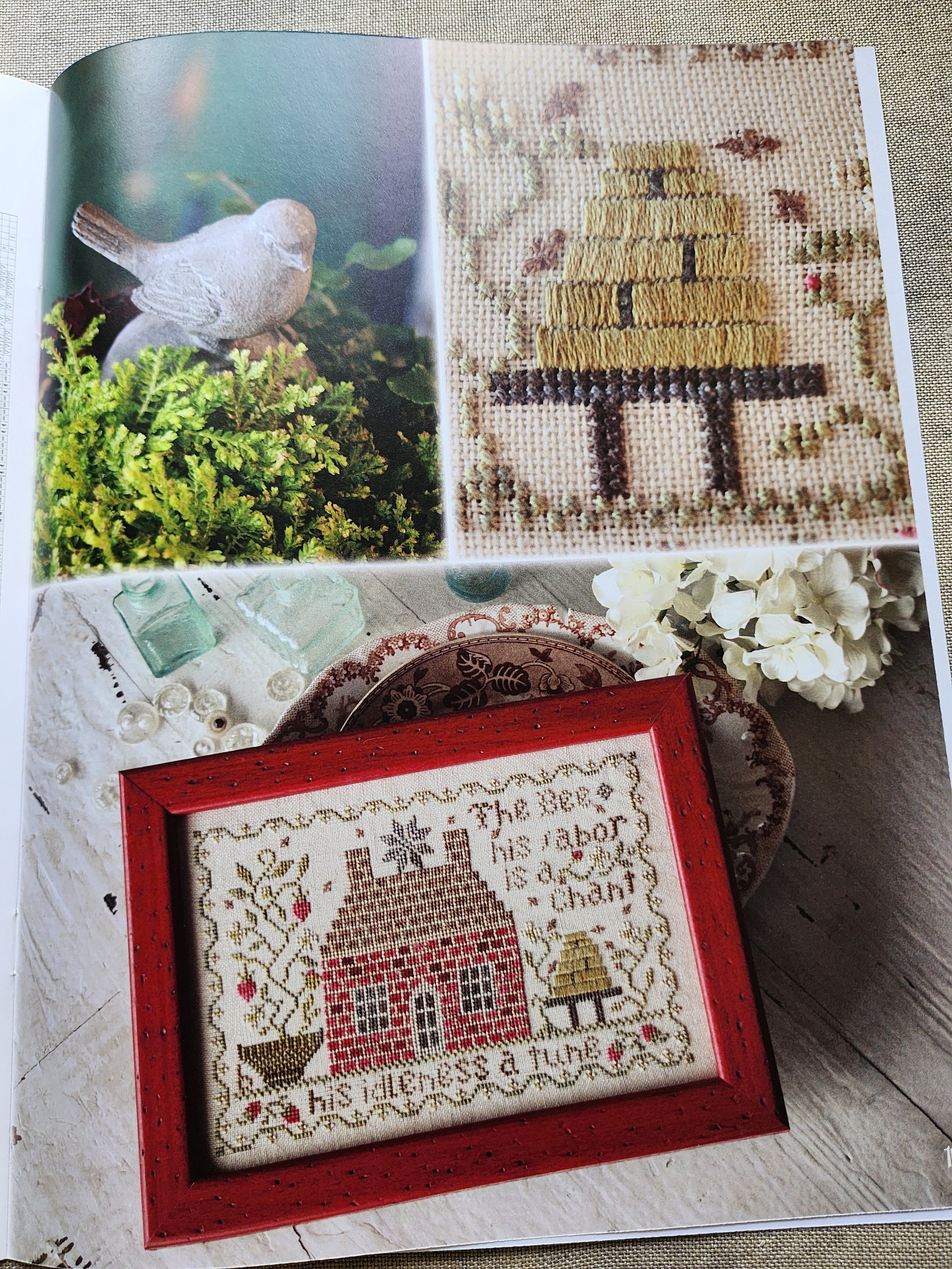 Agnes Platt's Strawberry Sampler by Blackbird Designs - Etsy