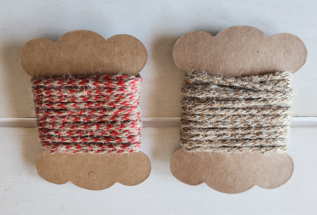 Jute Sparkle Rope Trim - Approx 3 Yards - Etsy