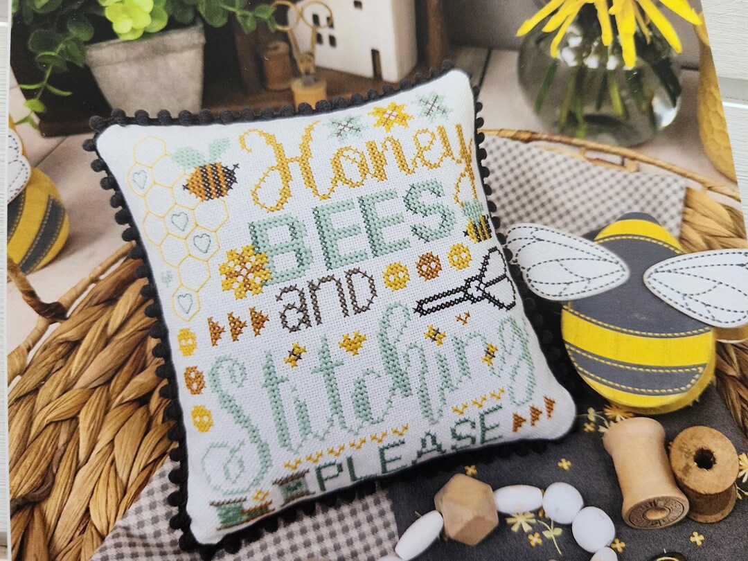 Honey Bees and Stitching Please - Primrose Cottage - Etsy