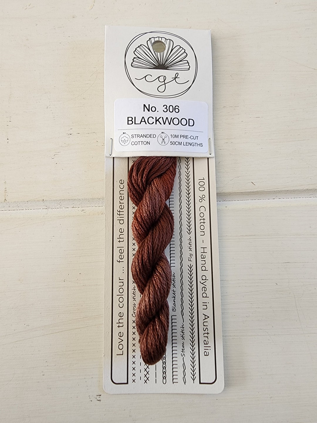 Blackwood - Cottage Garden Thread 10m Pre Cut 50cm Lengths - Etsy