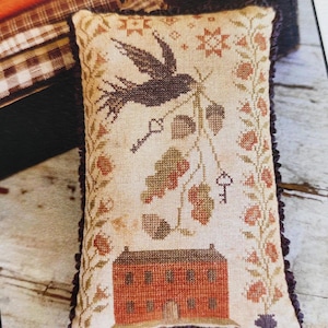 As the Crow Flies Pinkeep by Stacy Nash Primitives - Etsy