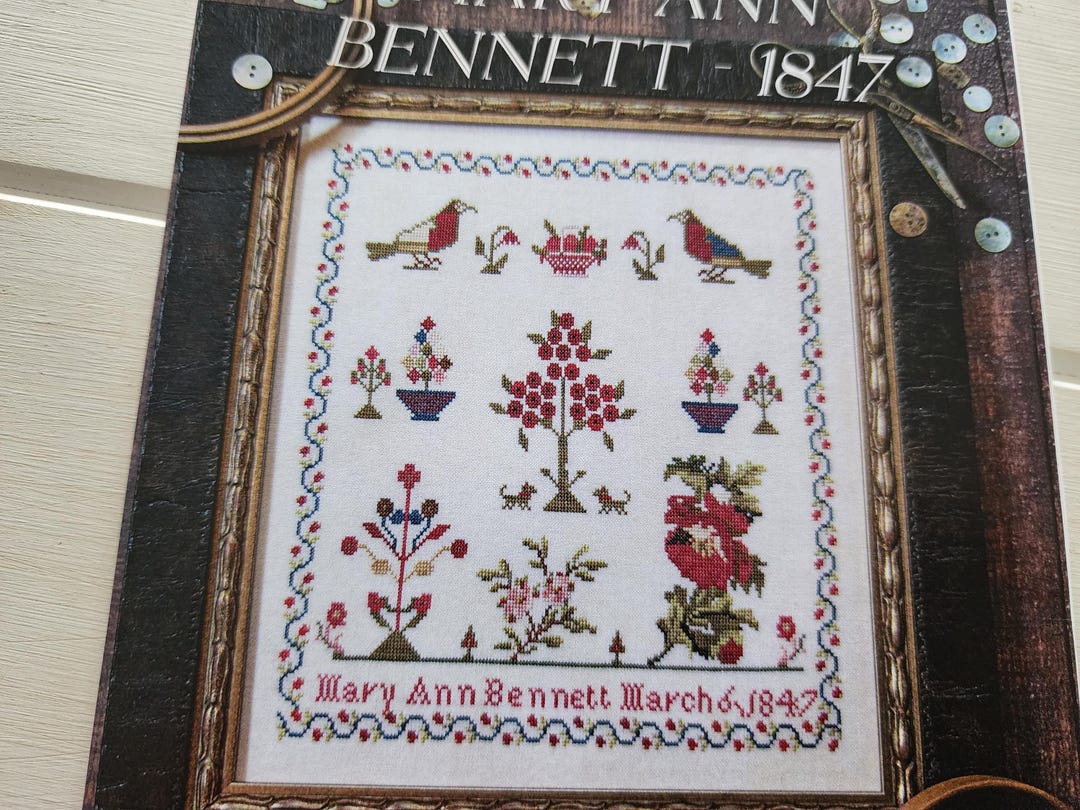 Mary Ann Bennett 1847 by Little Robin Designs - Etsy