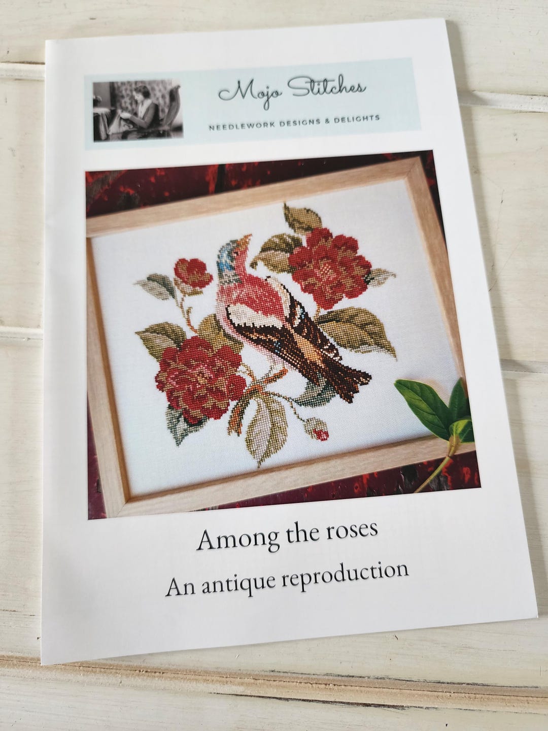 Among the Roses - Mojo Stitches - Etsy
