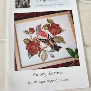 Among the Roses - Mojo Stitches - Etsy