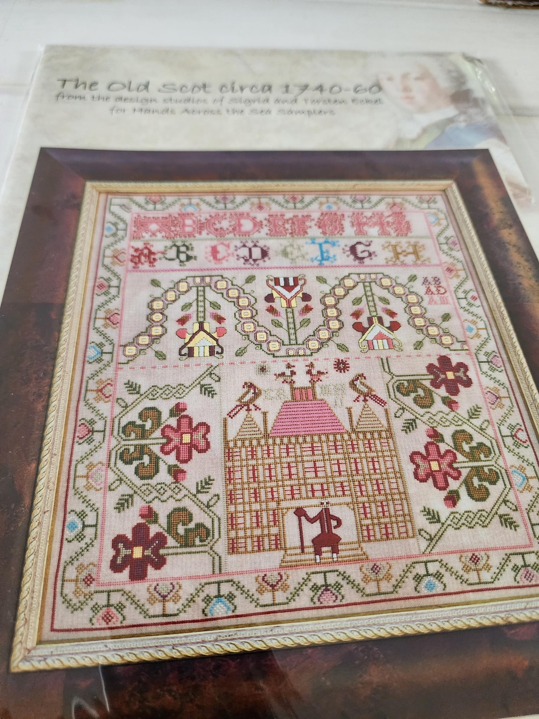 The Old Scot Circa 1740-60 - Hands Across the Sea Samplers - Etsy