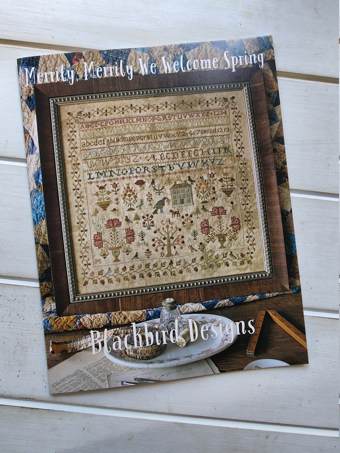 Merrily Merrily We Welcome Spring by Blackbird Designs - Etsy