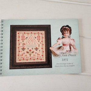 Mary Ann Preece 1851 Hands Across the Sea Samplers - Etsy