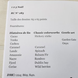 123 Noel - Collection Tralala - Etsy