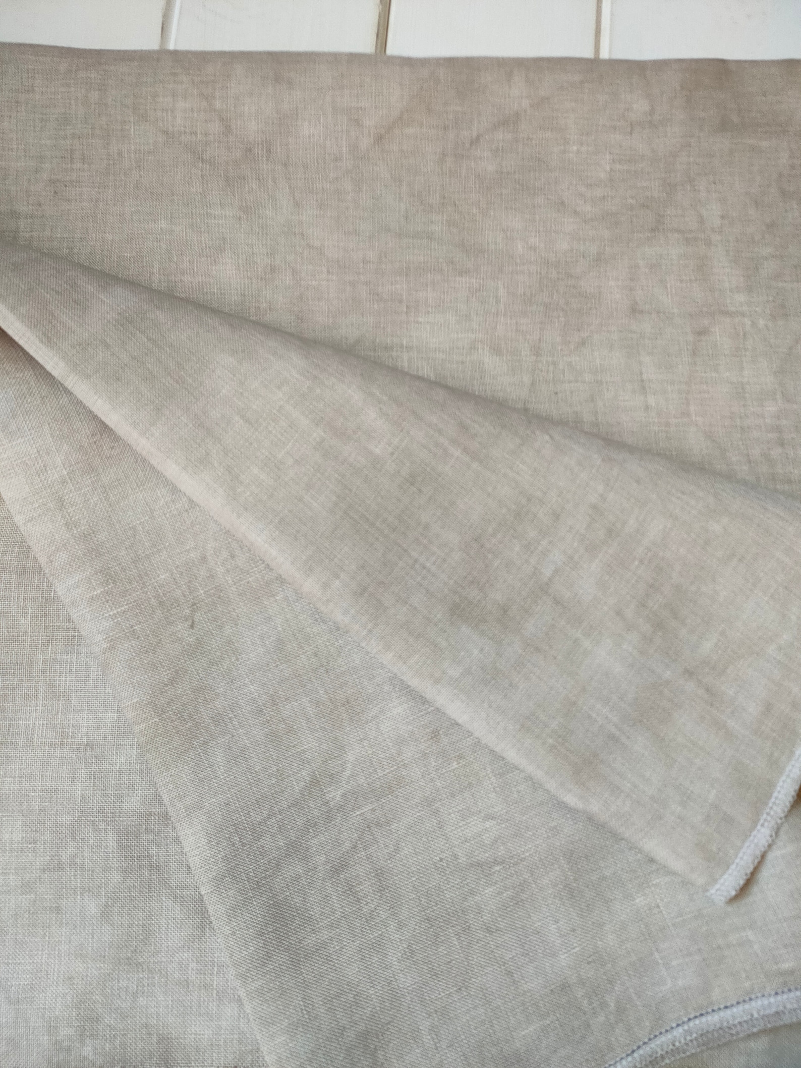 Hand Dyed "weathered " Linen for Cross Stitch or Embroidery Zweigart ...