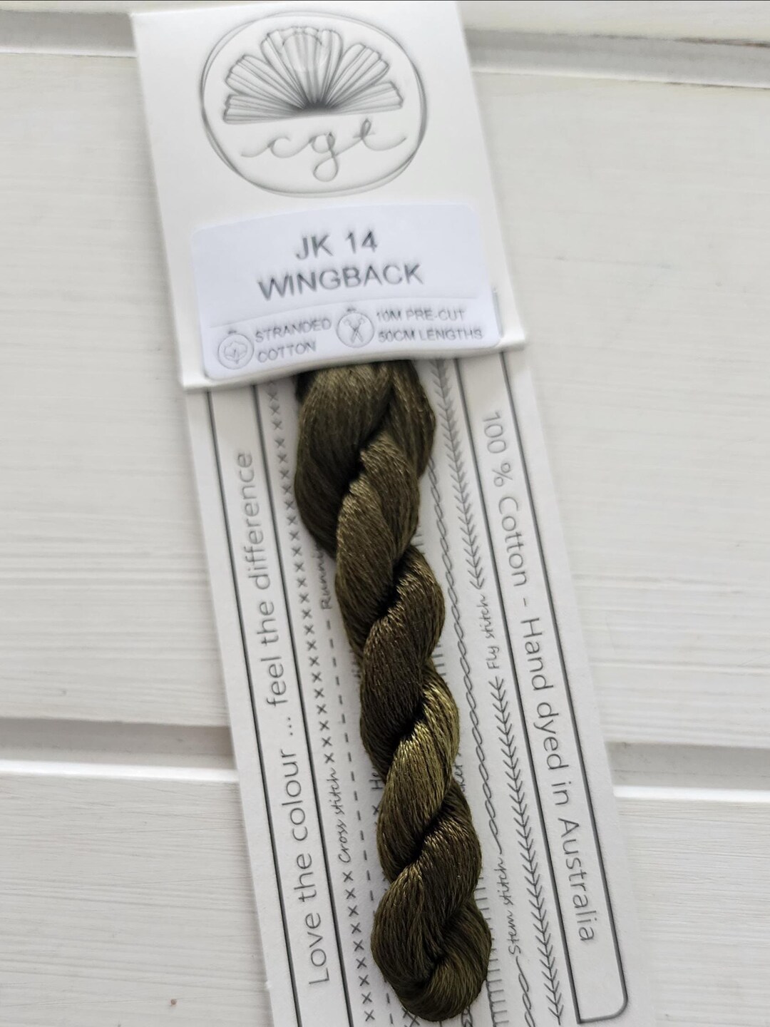 Wingback - Cottage Garden Thread 10m Pre Cut 50cm Lengths - Etsy