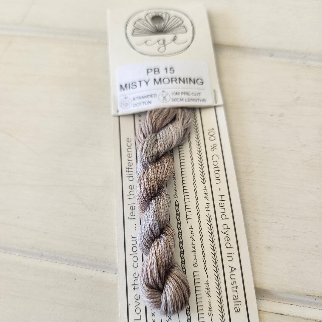 Misty Morning - Cottage Garden Thread 10m Pre Cut 50cm Lengths - Etsy