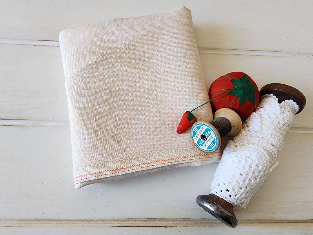 Hand Dyed "false Starter " 28, 32, 36, 38 or 40 Count Linen for Cross ...