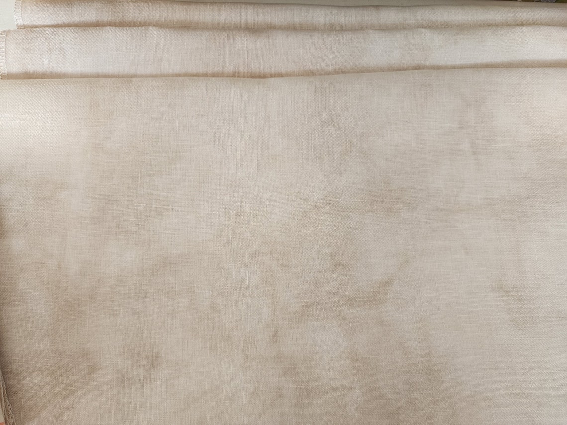 46 Count "false Starter" Hand Dyed Linen for Cross Stitch or Embroidery ...