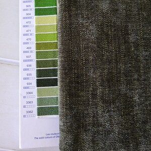 Dark Avocado Green Velvet for Finishing Smalls Approx 17x14 Inches - Etsy