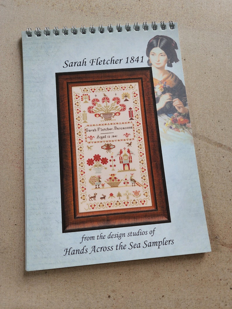 Sarah Fletcher 1841 Hands Across the Sea Samplers - Etsy