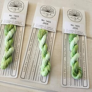 Jade 1403 - Cottage Garden Thread 10m Pre Cut 50cm Lengths - Etsy