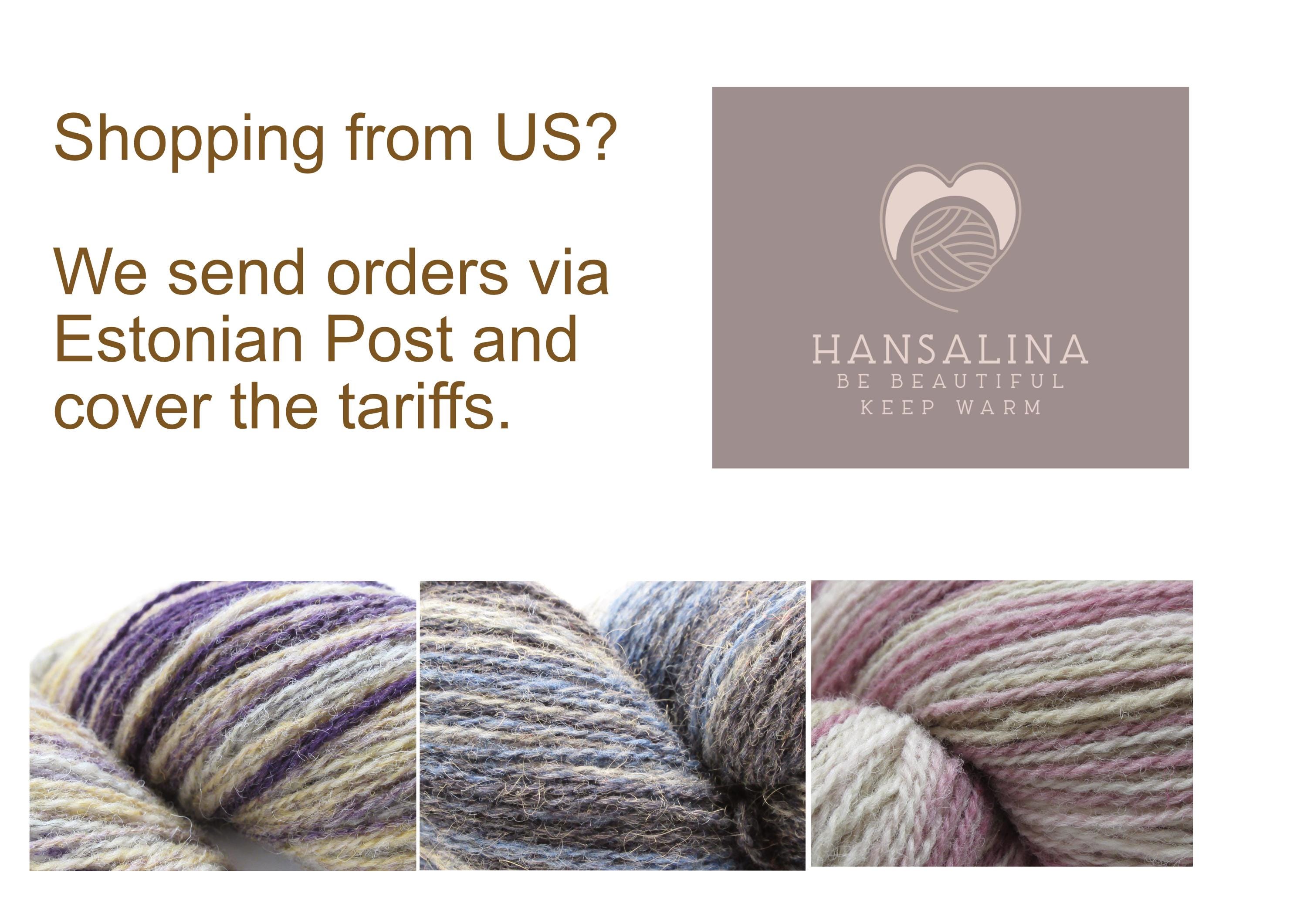 Knitted Triangle 100% Sheep Wool Warm Winter Shawl, Kauni Gradient Yarn ...