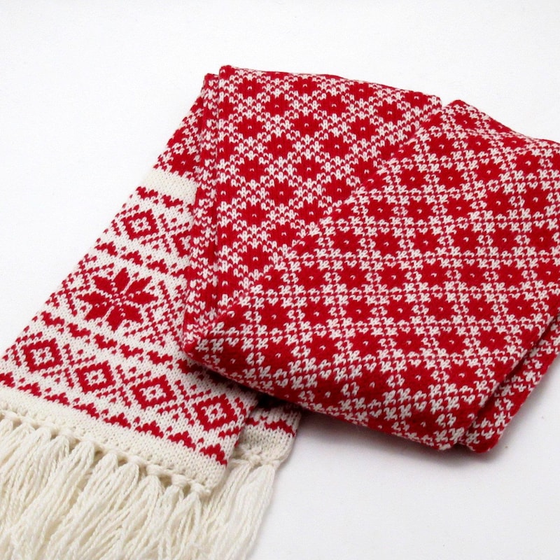 Scandinavian Scarf - Etsy