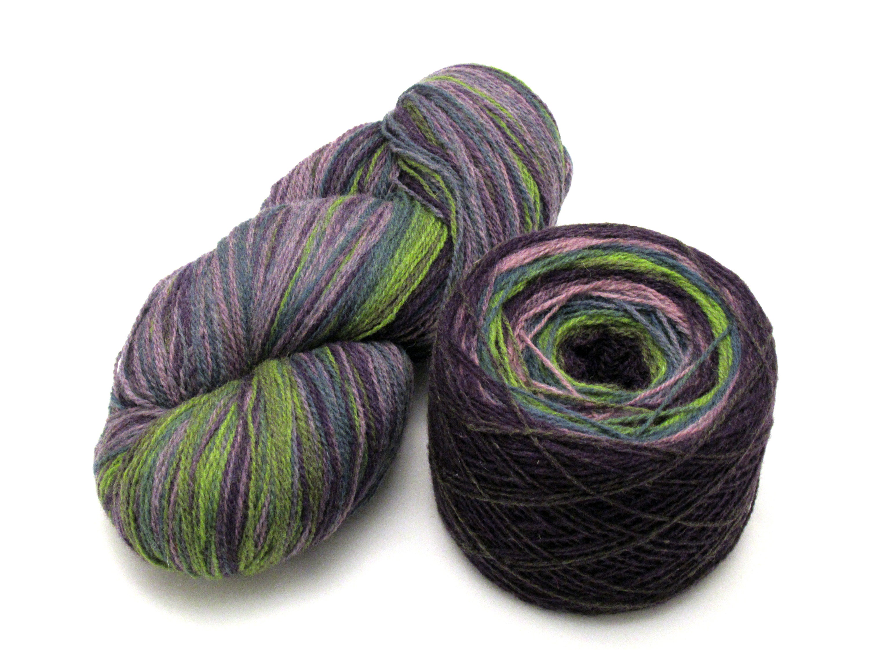 Kauni / Aade Long Knitting Yarn, Effect Yarn Weight 8/2, Self Striping ...