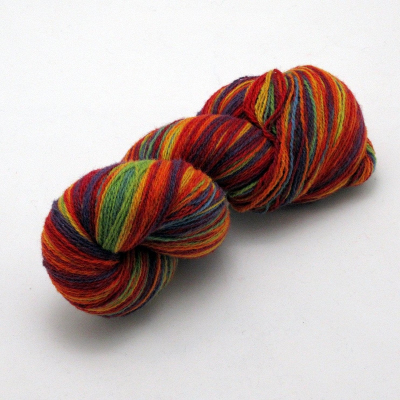 Multicolor Wool Yarn - Etsy