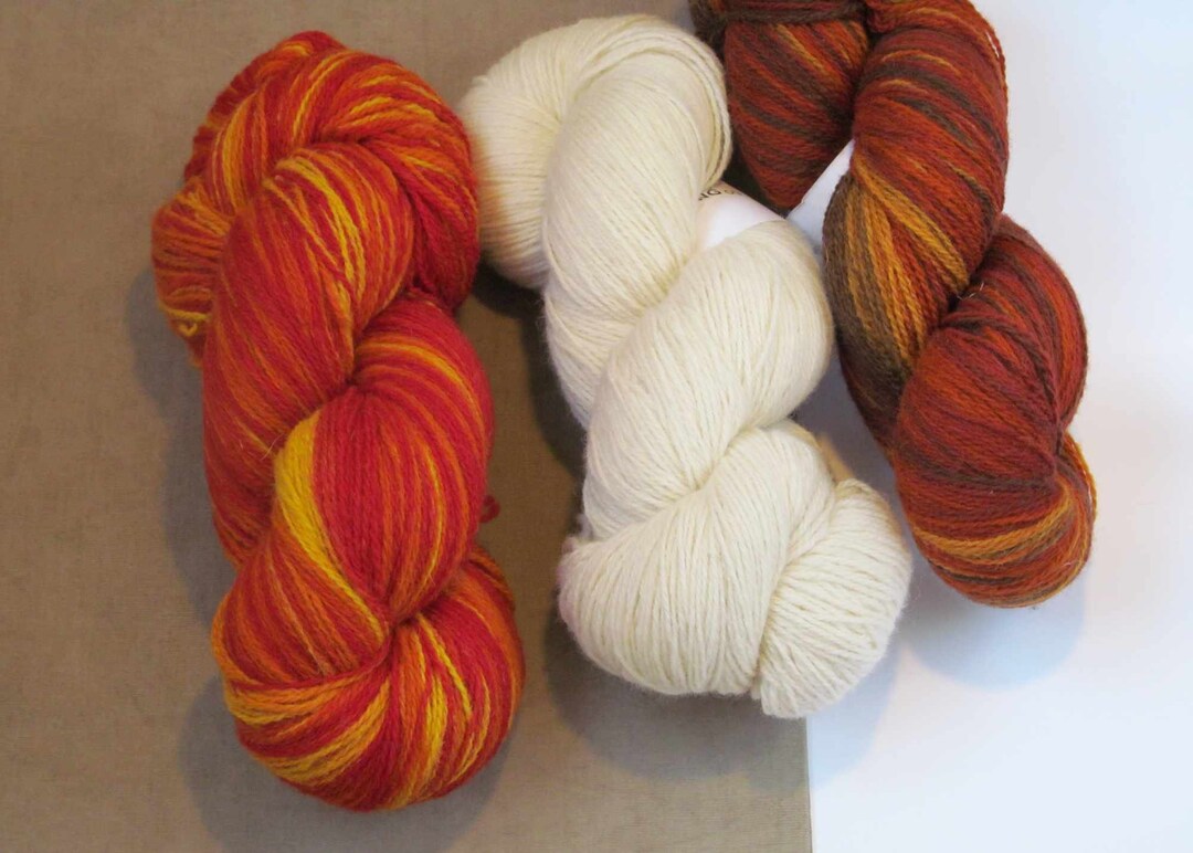 Kauni/ Aade Long Knitting Yarn 8/2, Long Gradient Yarn, Self Striping ...