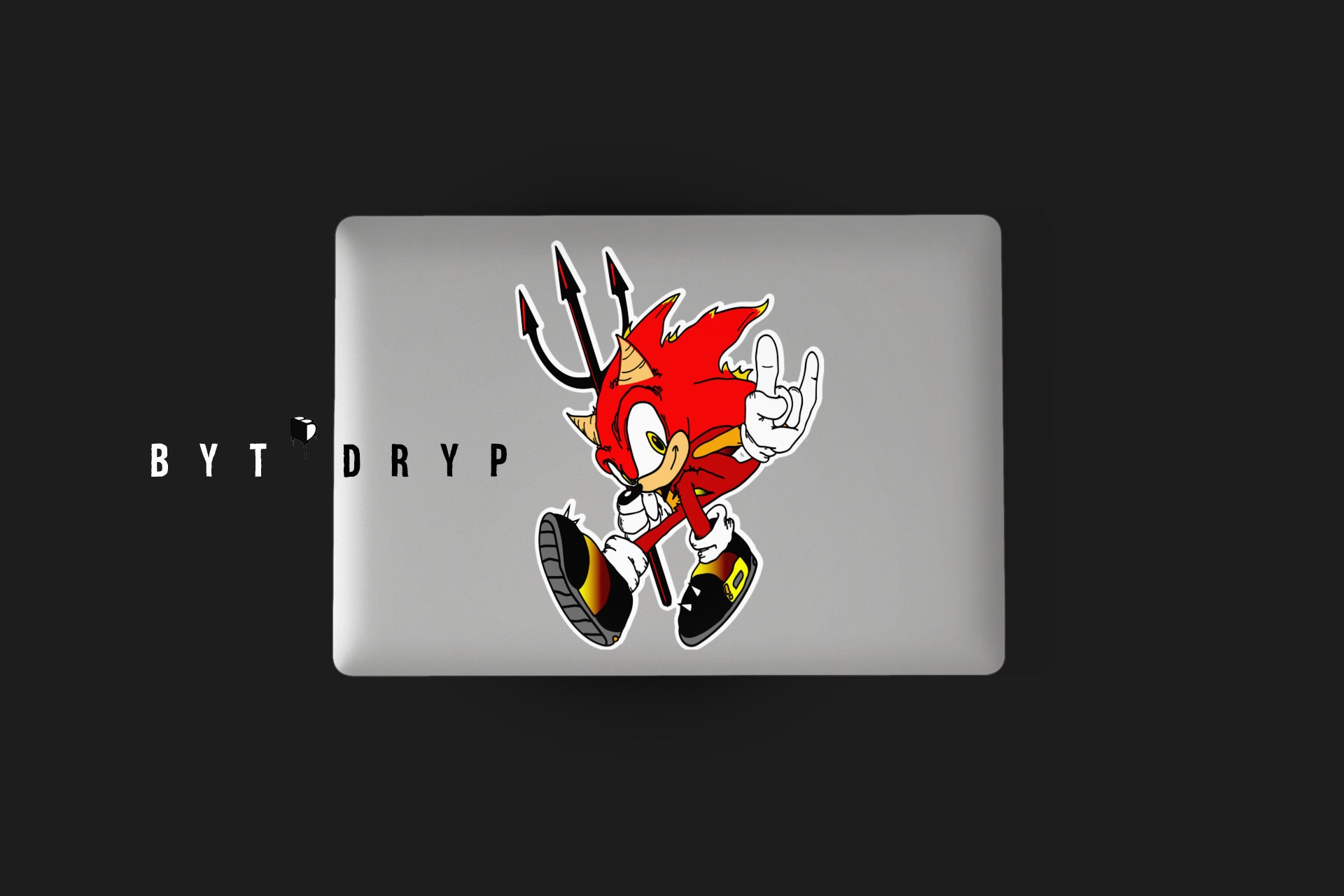 Hell Hog Vinyl Sticker: Devil Sonic Decal - Etsy