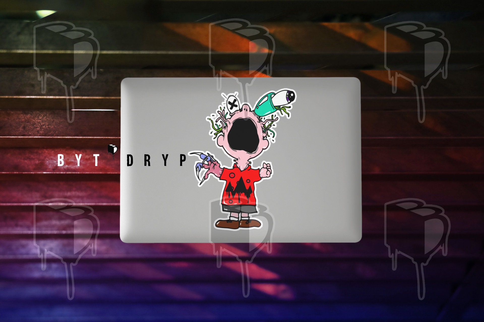 CHARLIE B Sticker, Bennings Sticker, 300 DPI, Funny, the Thing (mashup ...