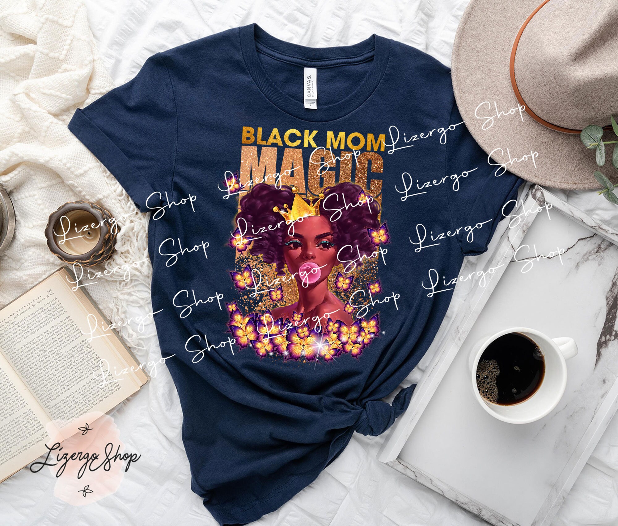 Black Mom Magic PNG Afro Black Girl PNG Black Women Quotes - Etsy