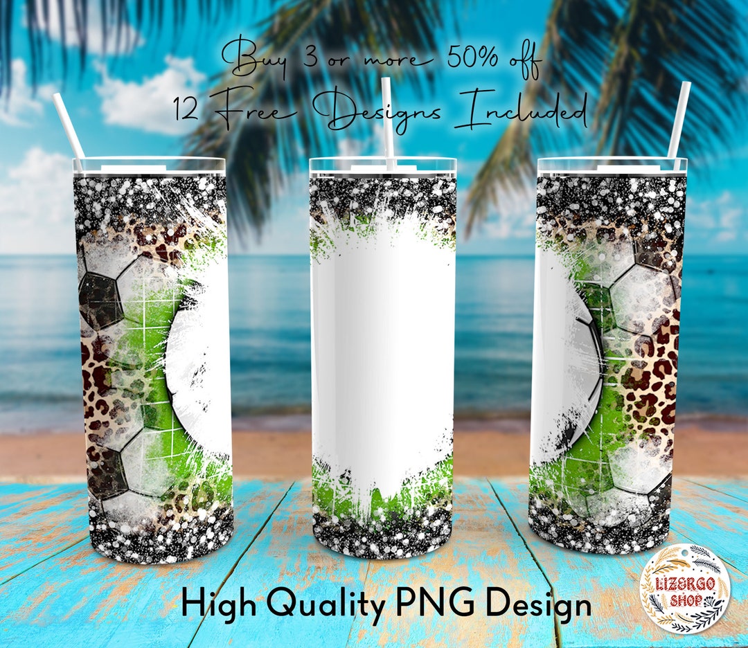 Blank Soccer Custom 20 Oz Skinny Wrap Sublimation - Etsy