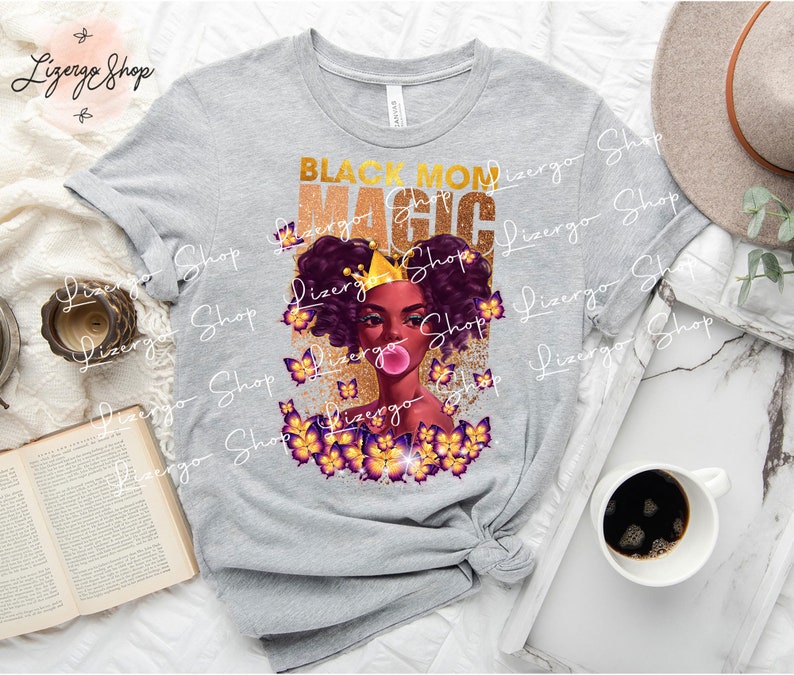 Black Mom Magic PNG Afro Black Girl PNG Black Women Quotes - Etsy