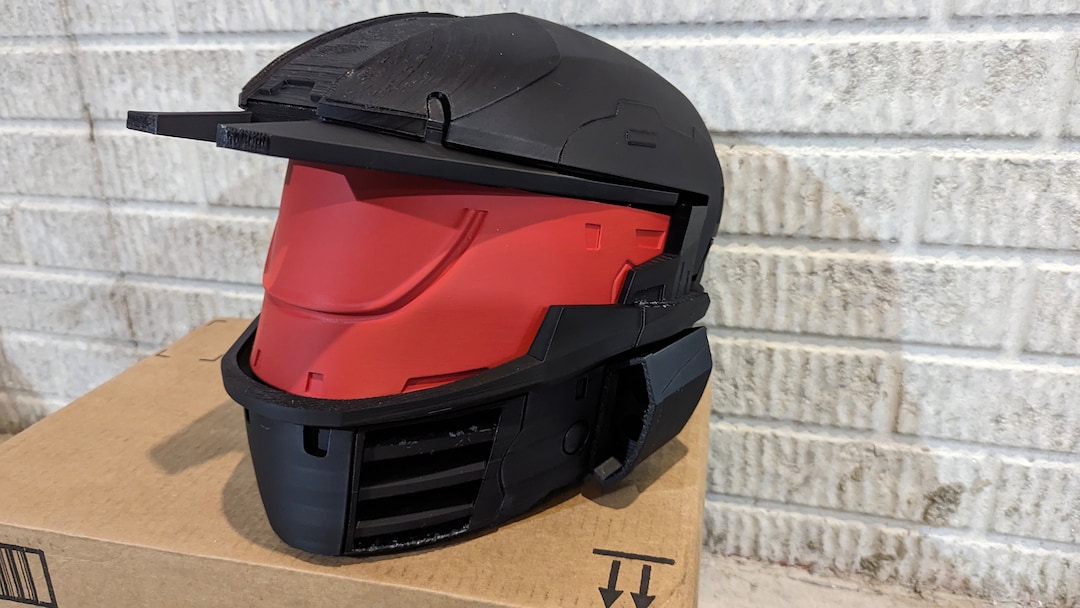 Halo Wars Mark 4 Helmet - Raw 3D Print | DIY Project - Etsy