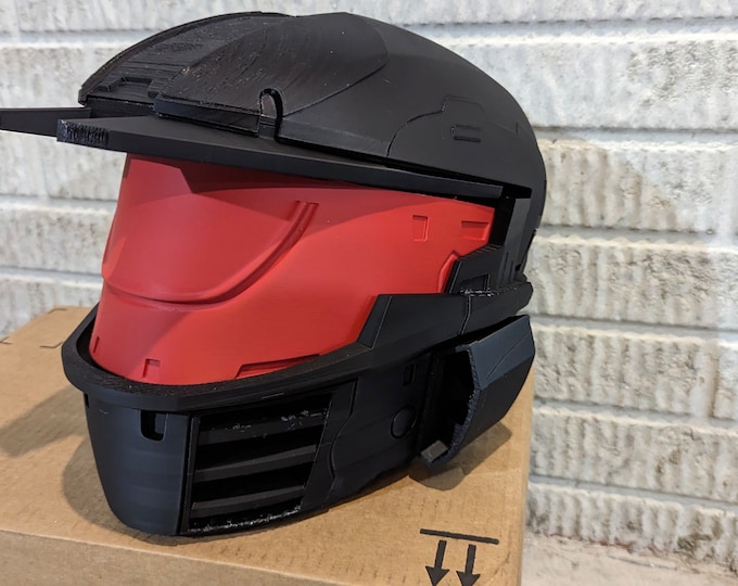 Halo Wars Mark 4 Helmet Raw 3D Print DIY Project - Etsy