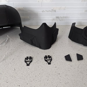 3D Printed Helldriver B-01 Helmet Raw Kit - DIY Cosplay Prop ...