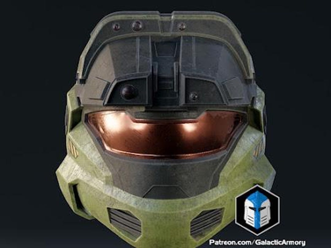 Video Game-inspired Scout Helmet – Unpainted 3D Print for Custom ...