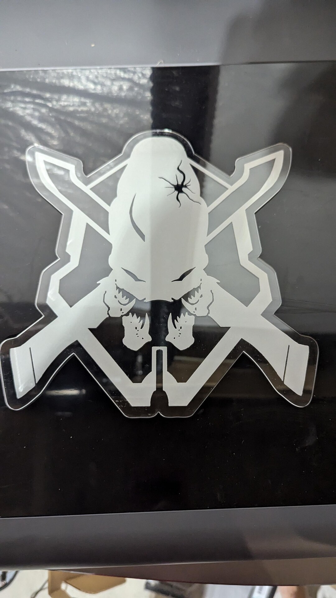 Acrylic Cut Halo Legendary Emblem - Multiple Sizes Available | Gamer ...