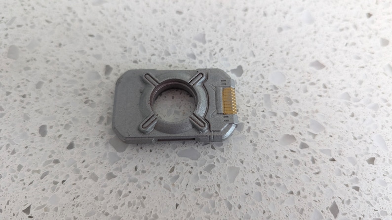Handcrafted 3D Resin Printed Cortana Data Chip - Halo Inspired ...