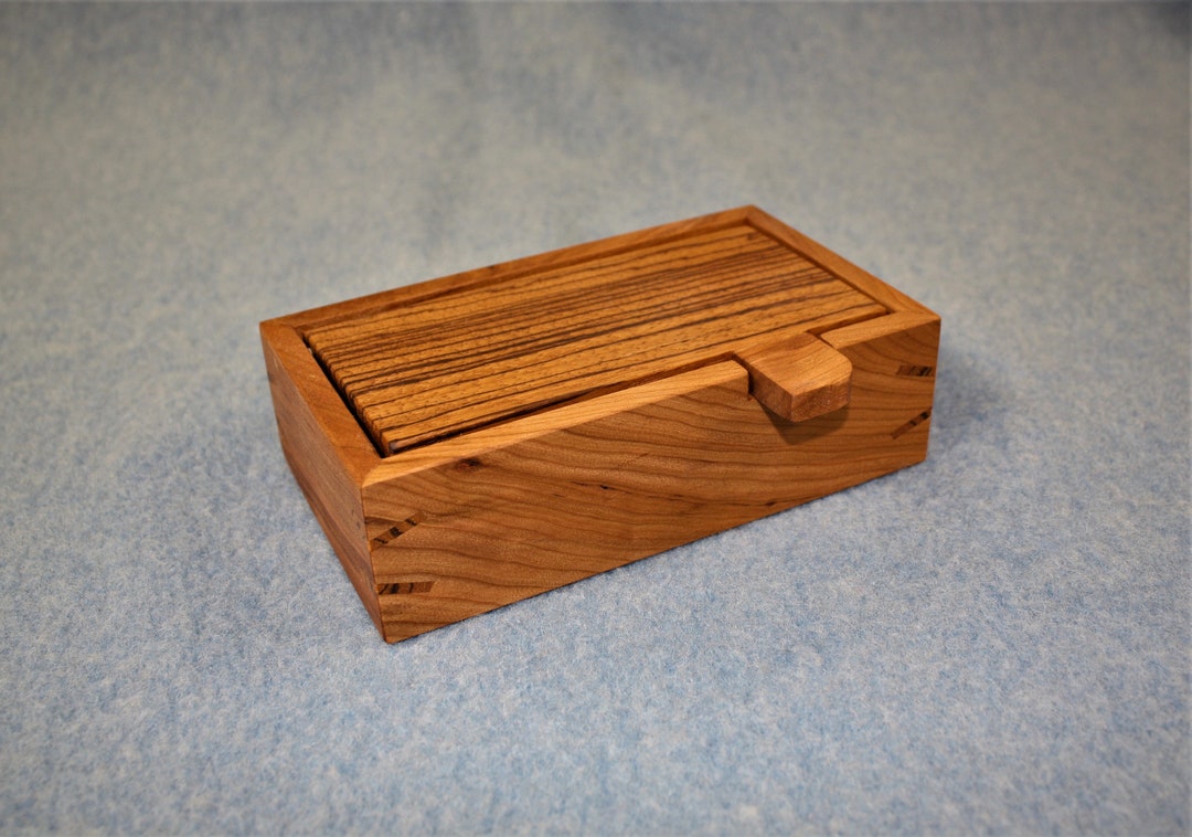 Wood Tab-lid Box, Medium - Etsy