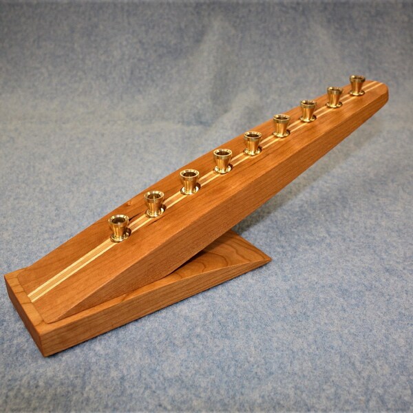 Wood Menorah - Etsy
